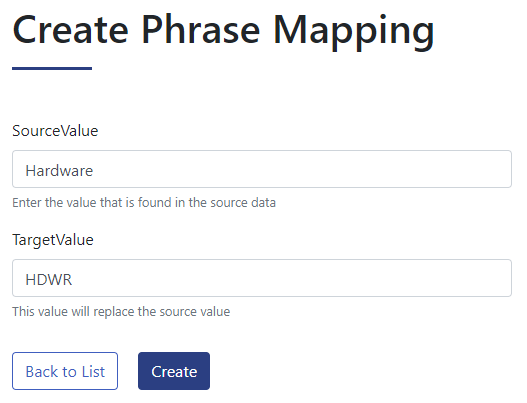 Data Mapping | Saberis